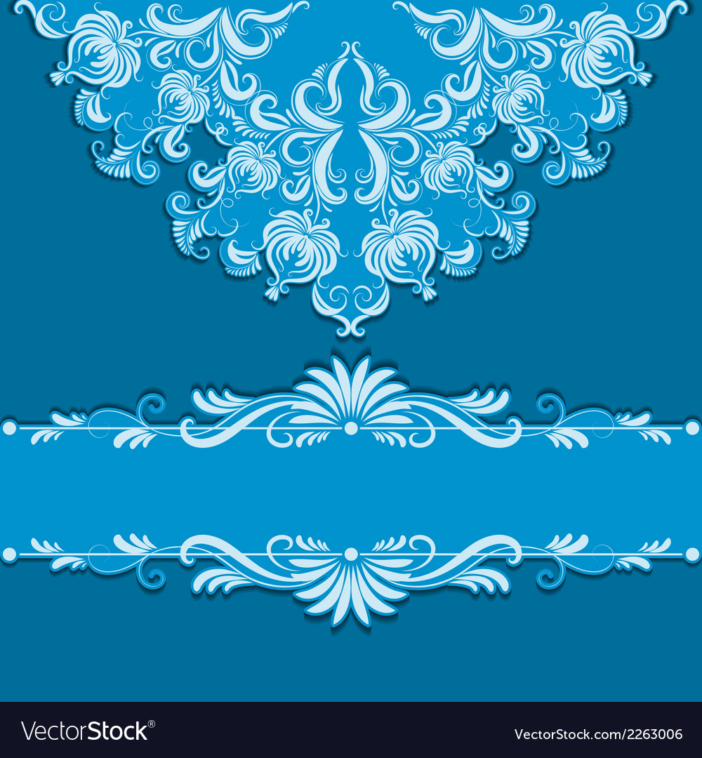 Pattern and frame Royalty Free Vector Image - VectorStock