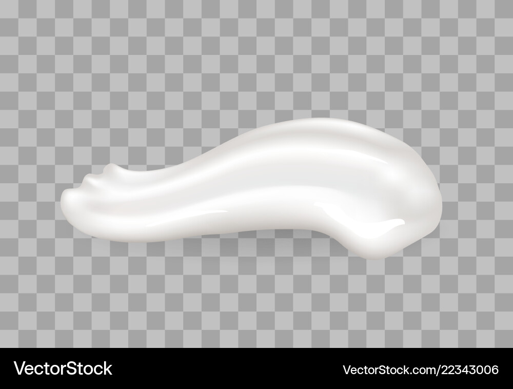 Yummy whipped cream closeup Royalty Free Vector Image
