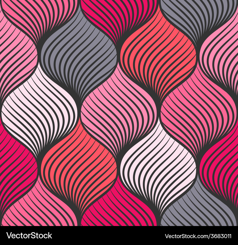 Abstract braid seamless pattern Royalty Free Vector Image