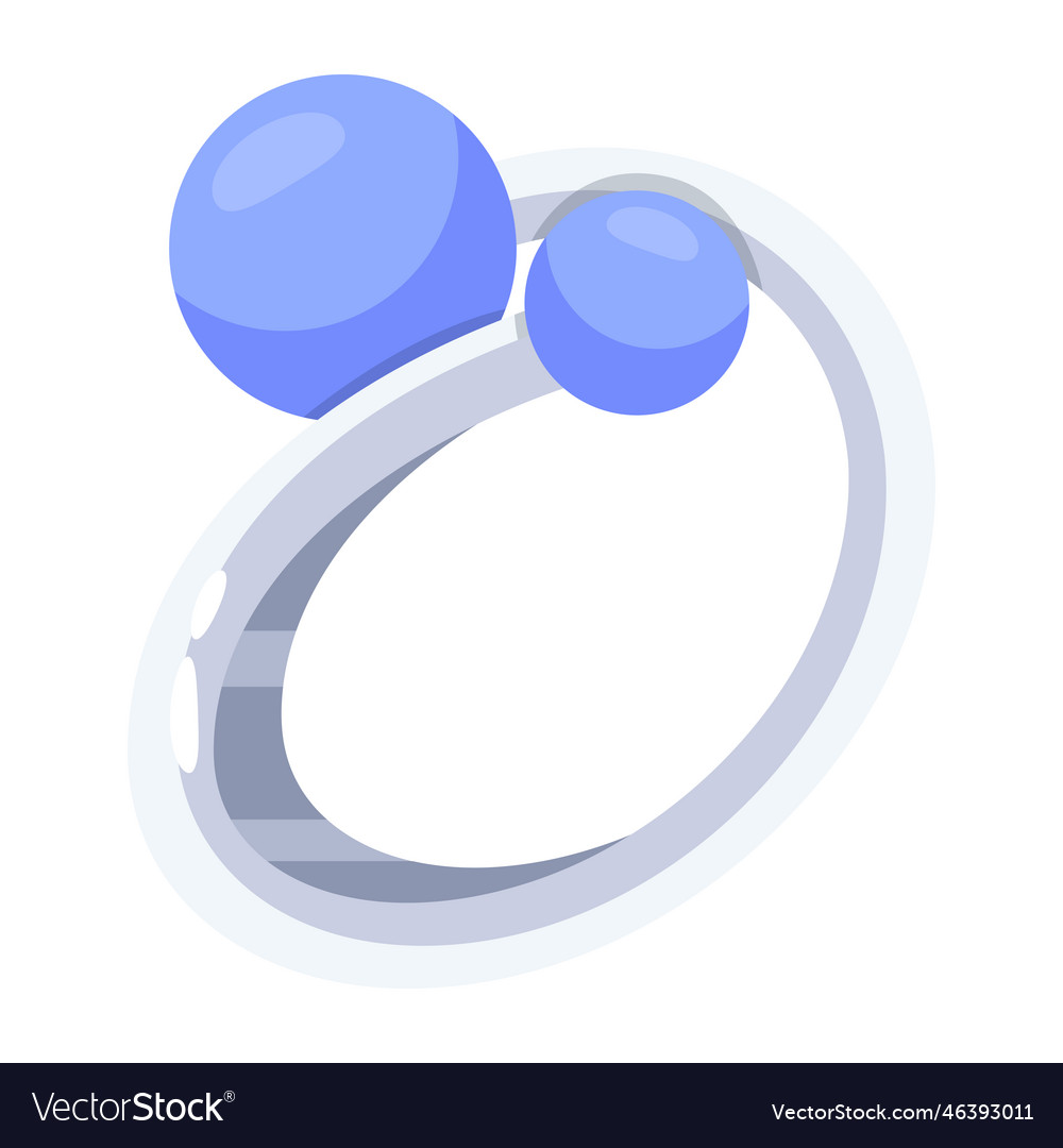 Ball ring Royalty Free Vector Image - VectorStock