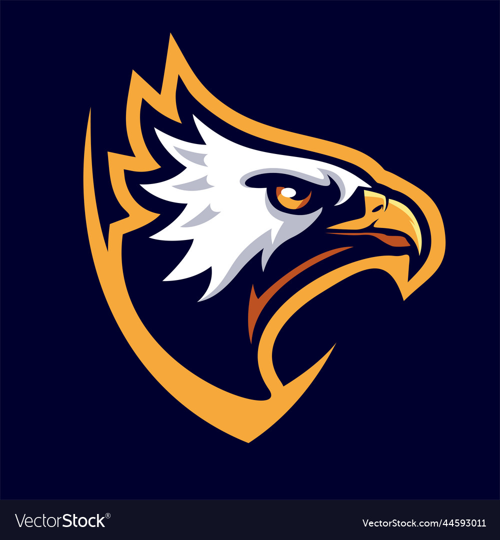 Eagle head mascot logo Royalty Free Vector Image Eagle head mascot logo Royalty Free Vector Image