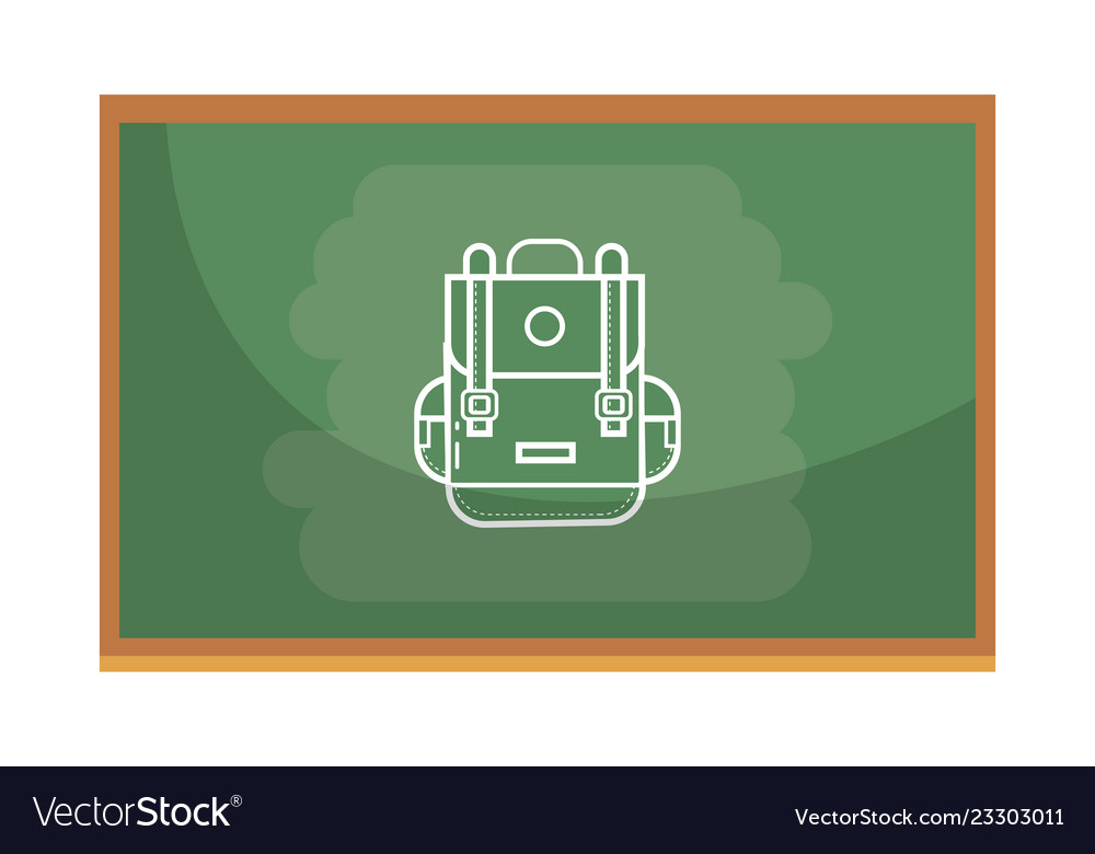 School study element cartoon Royalty Free Vector Image