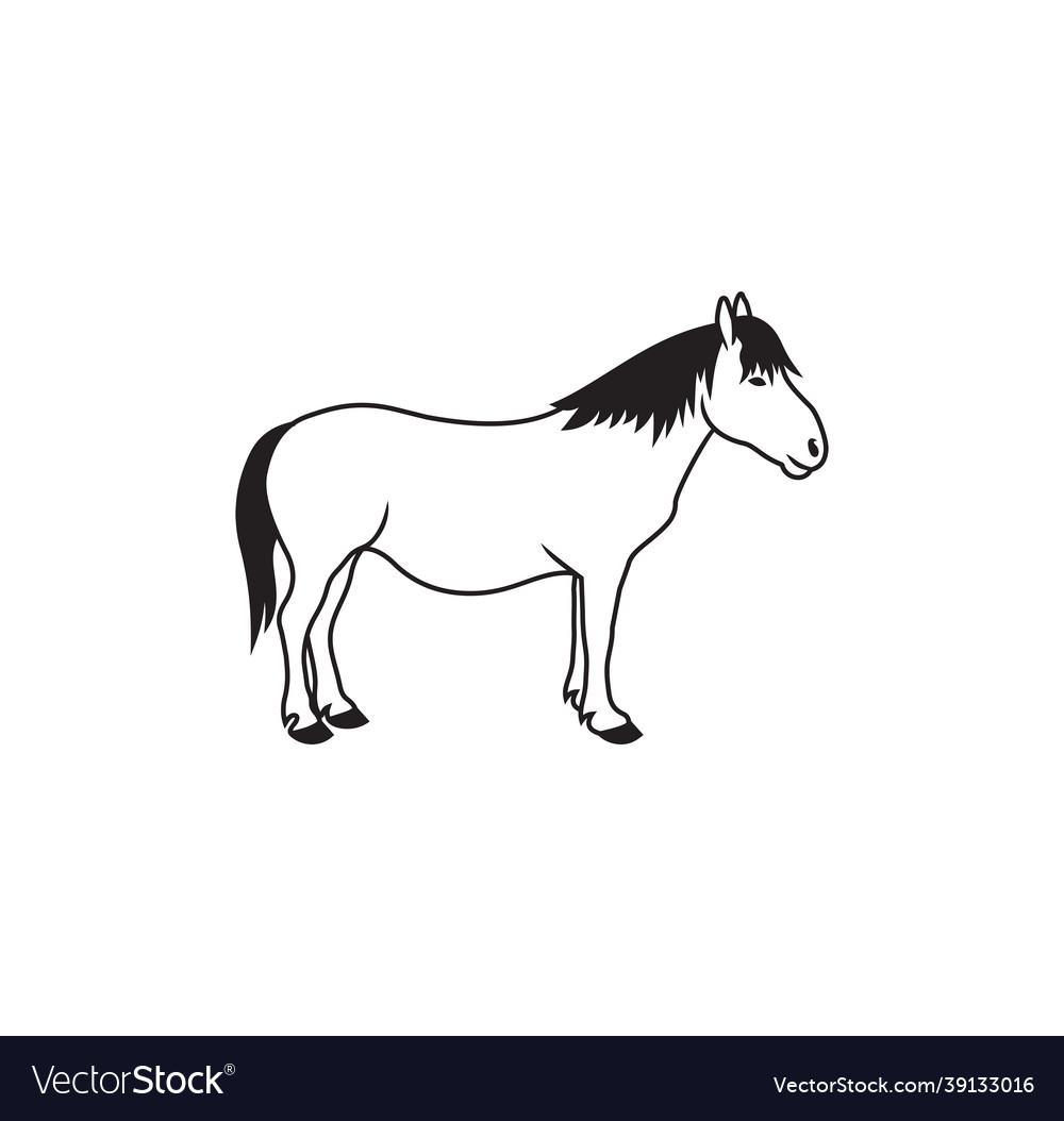 Mule Royalty Free Vector Image - VectorStock