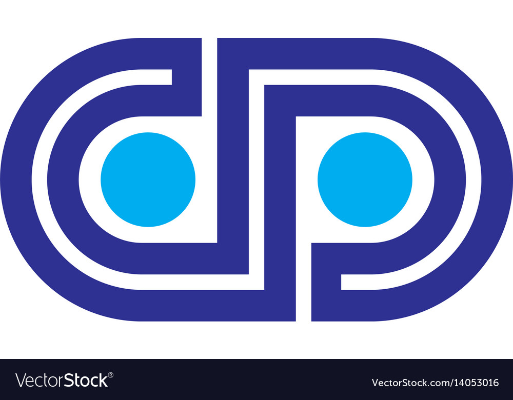 Square infinity logo Royalty Free Vector Image