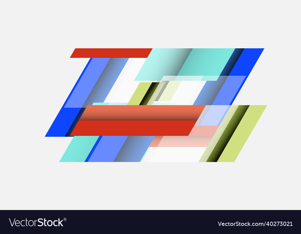 Background geometric diagonal square shapes Vector Image
