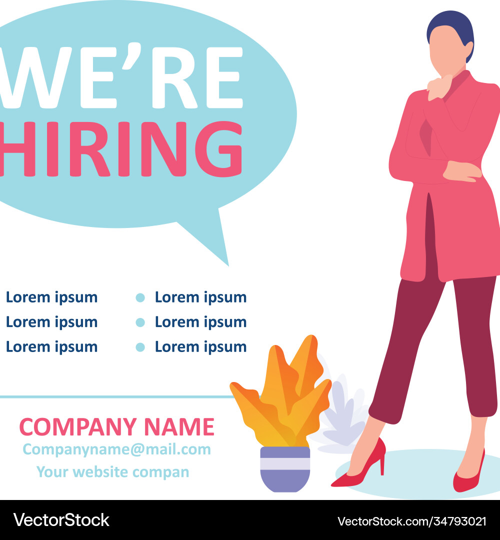 Recruitment recruiter choosing candidates with cv Vector Image