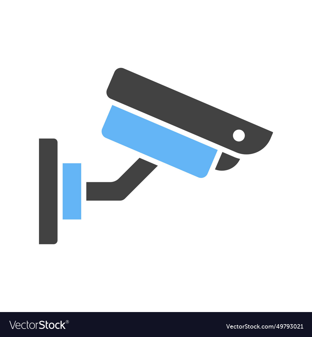 Security camera icon image Royalty Free Vector Image