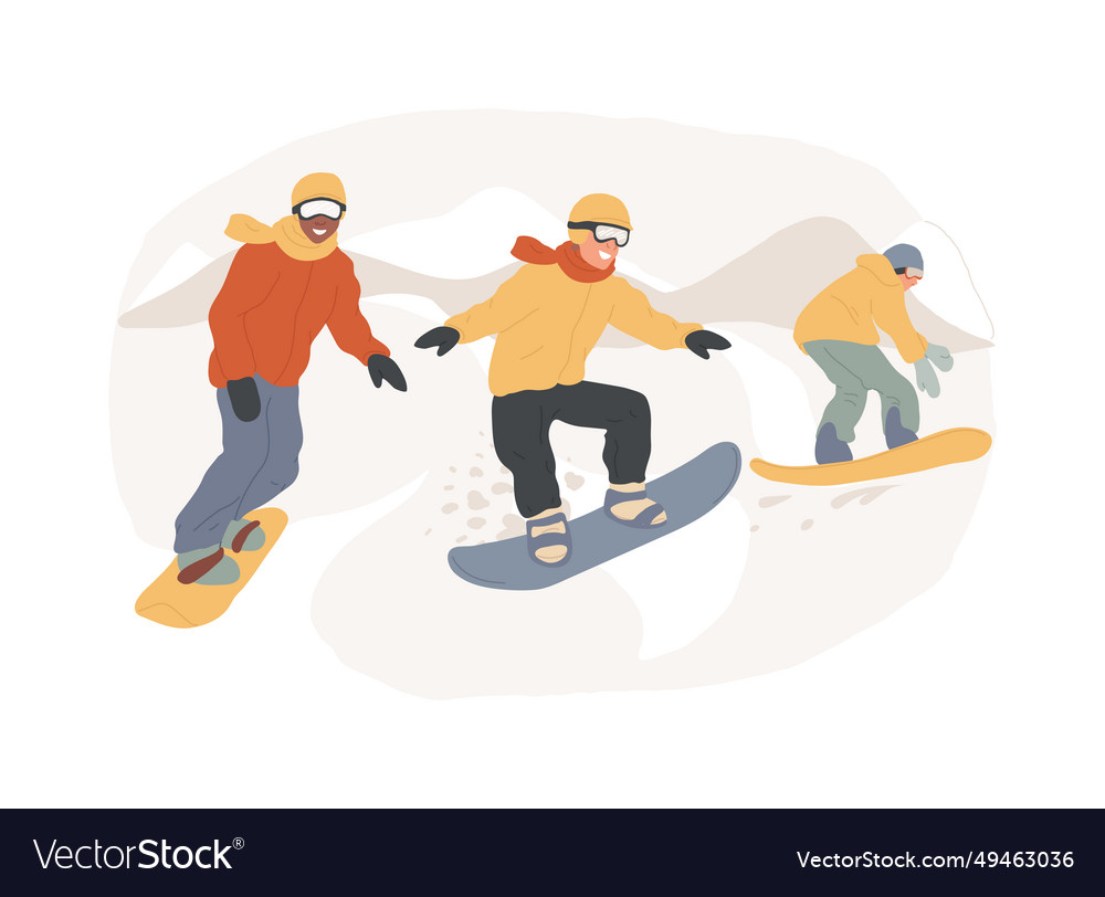 Boarding isolated concept Royalty Free Vector Image Boarding isolated concept Royalty Free Vector Image