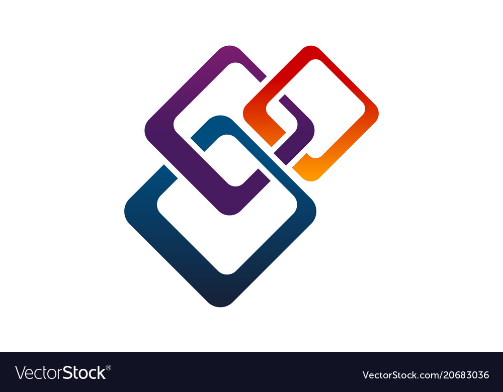 Chain connections Royalty Free Vector Image - VectorStock