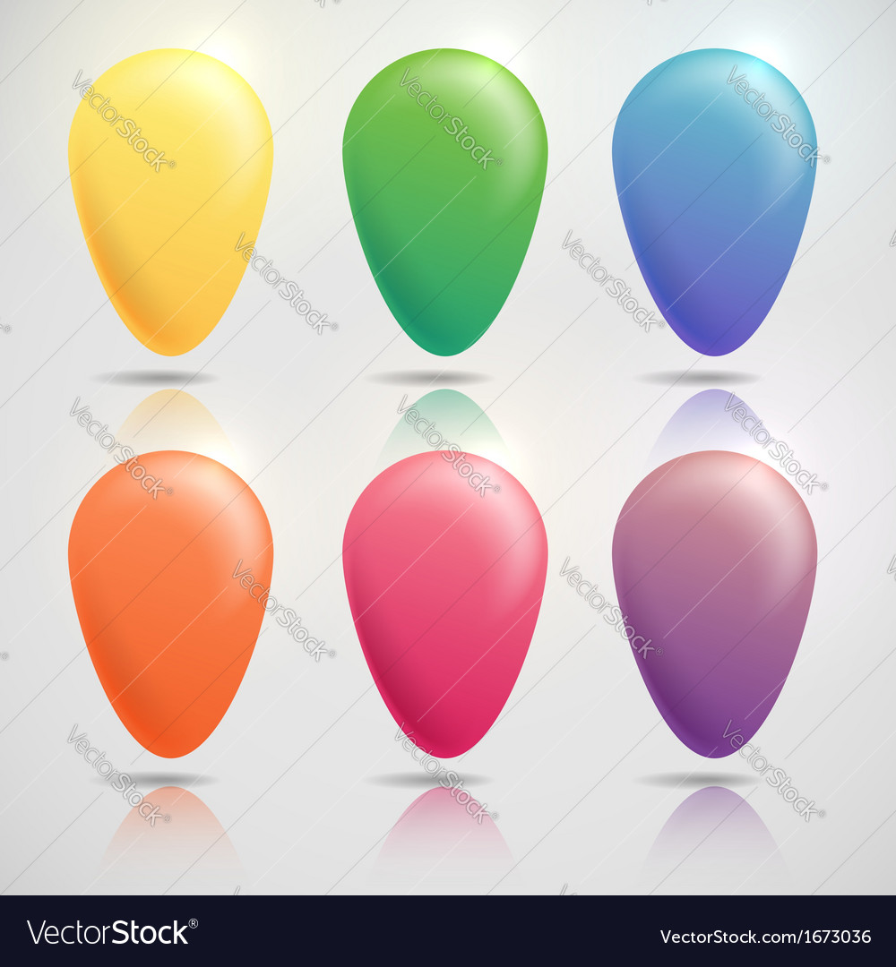 Colorful buttons art background Royalty Free Vector Image