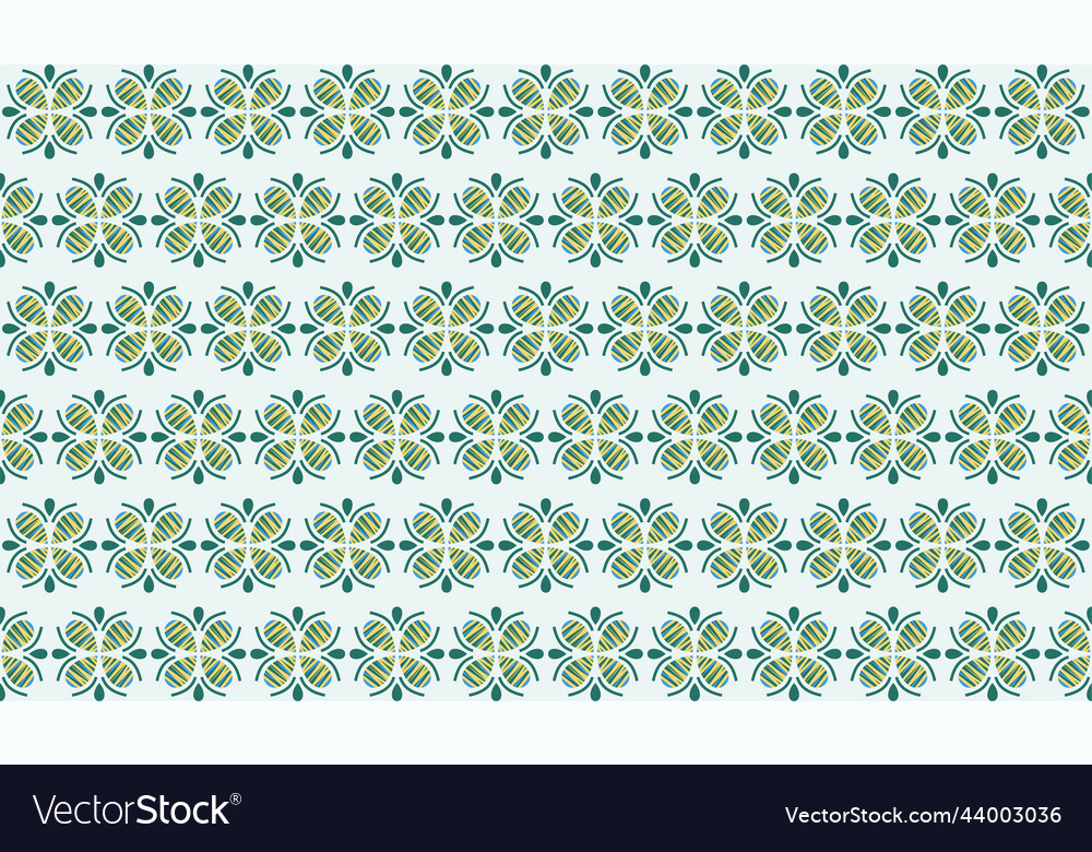Colorful simple shapes pattern background d Vector Image