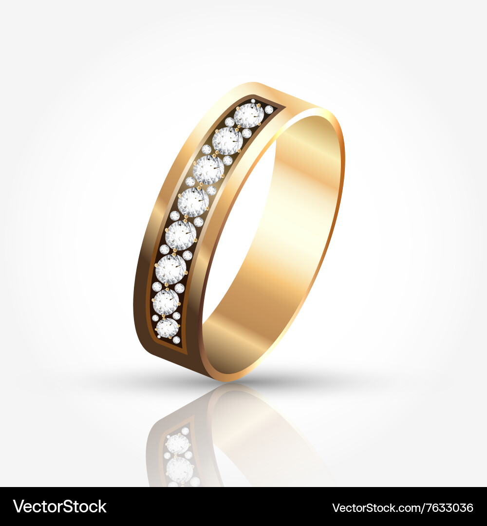 Concept of wedding engagement Royalty Free Vector Image