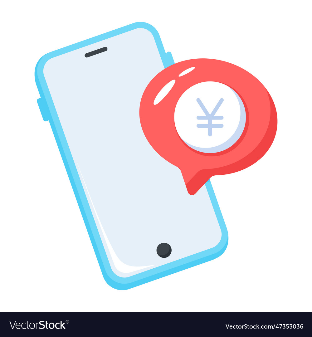 Mobile payment Royalty Free Vector Image - VectorStock