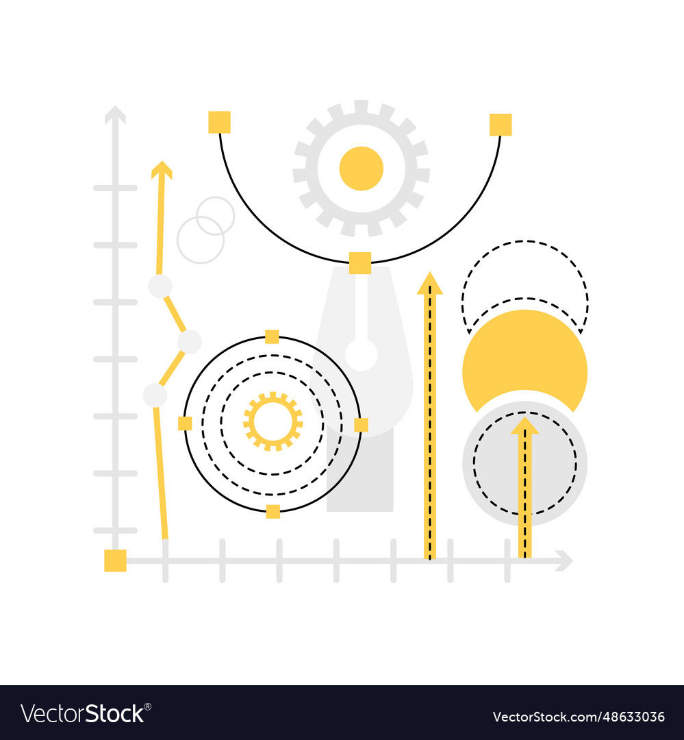 Web design development Royalty Free Vector Image