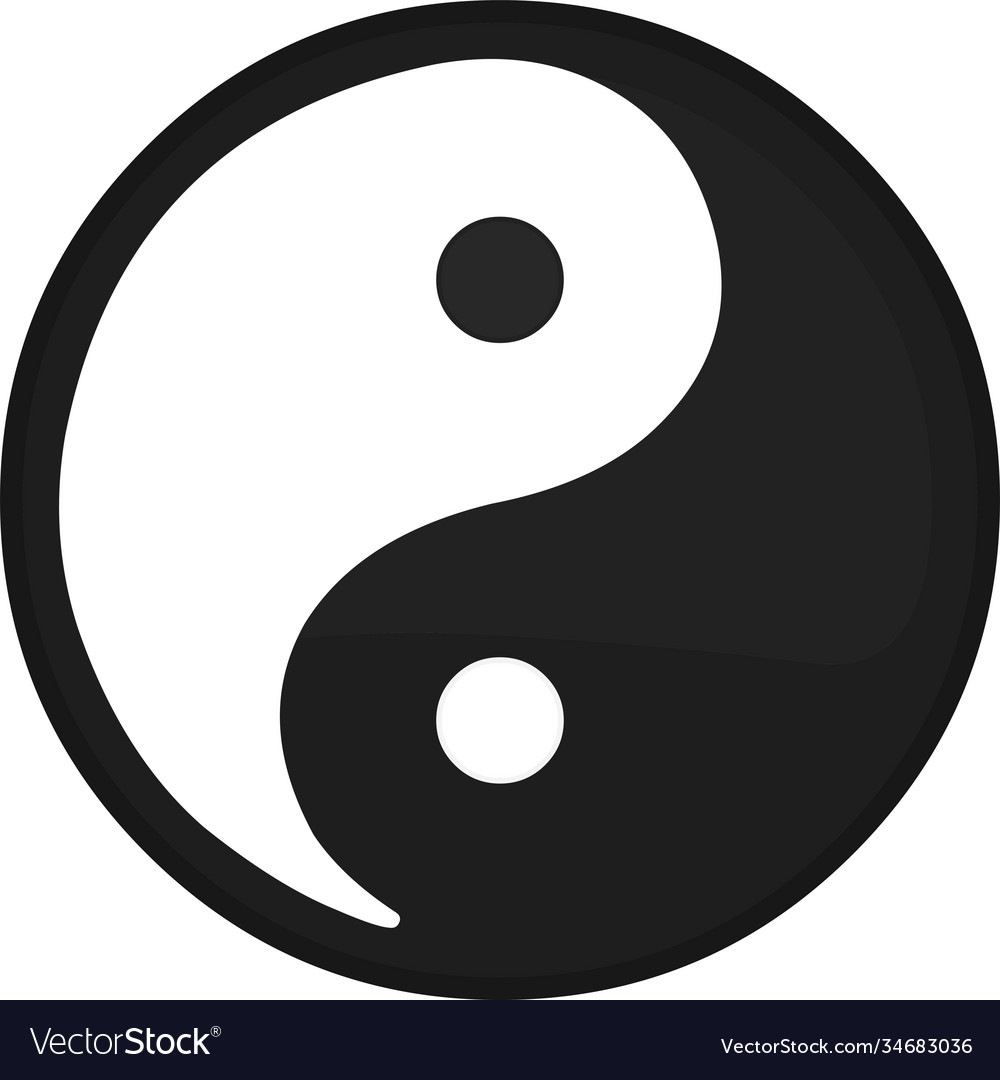 Yingyang Royalty Free Vector Image - VectorStock