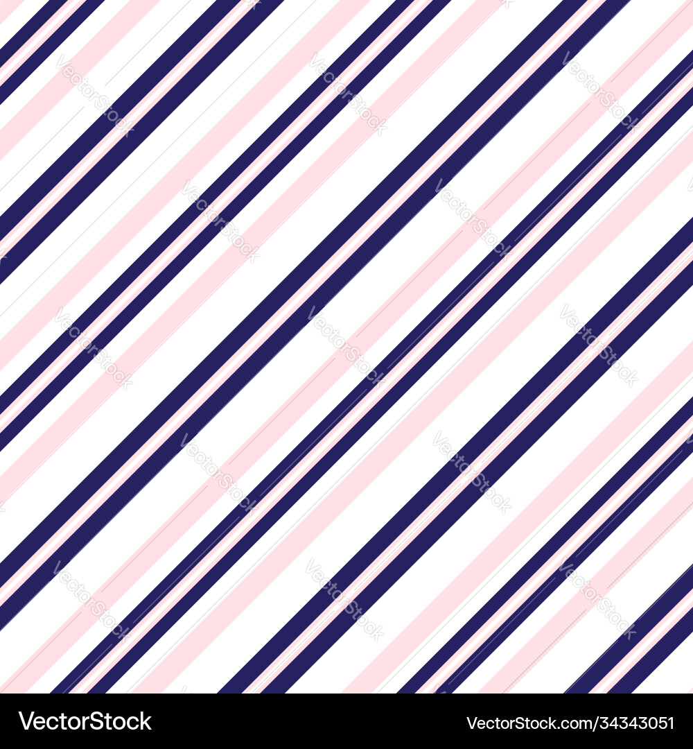 Pink and navy stripe seamless pattern background Vector Image