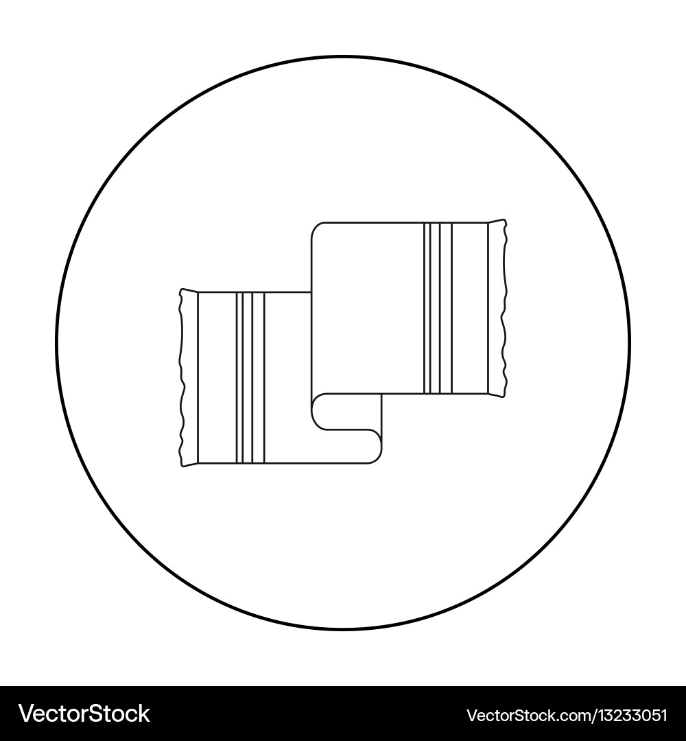 Towel icon of for web Royalty Free Vector Image