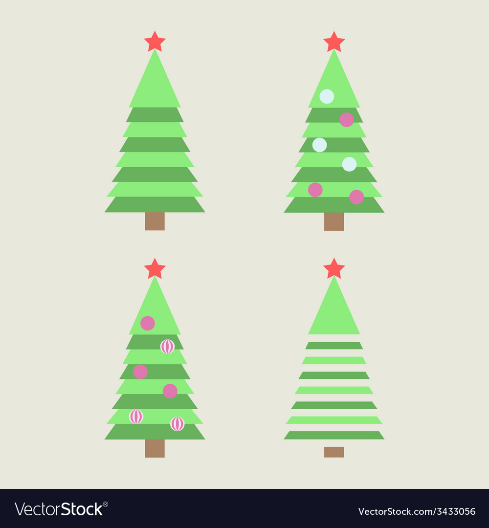 Christmas tree Royalty Free Vector Image - VectorStock