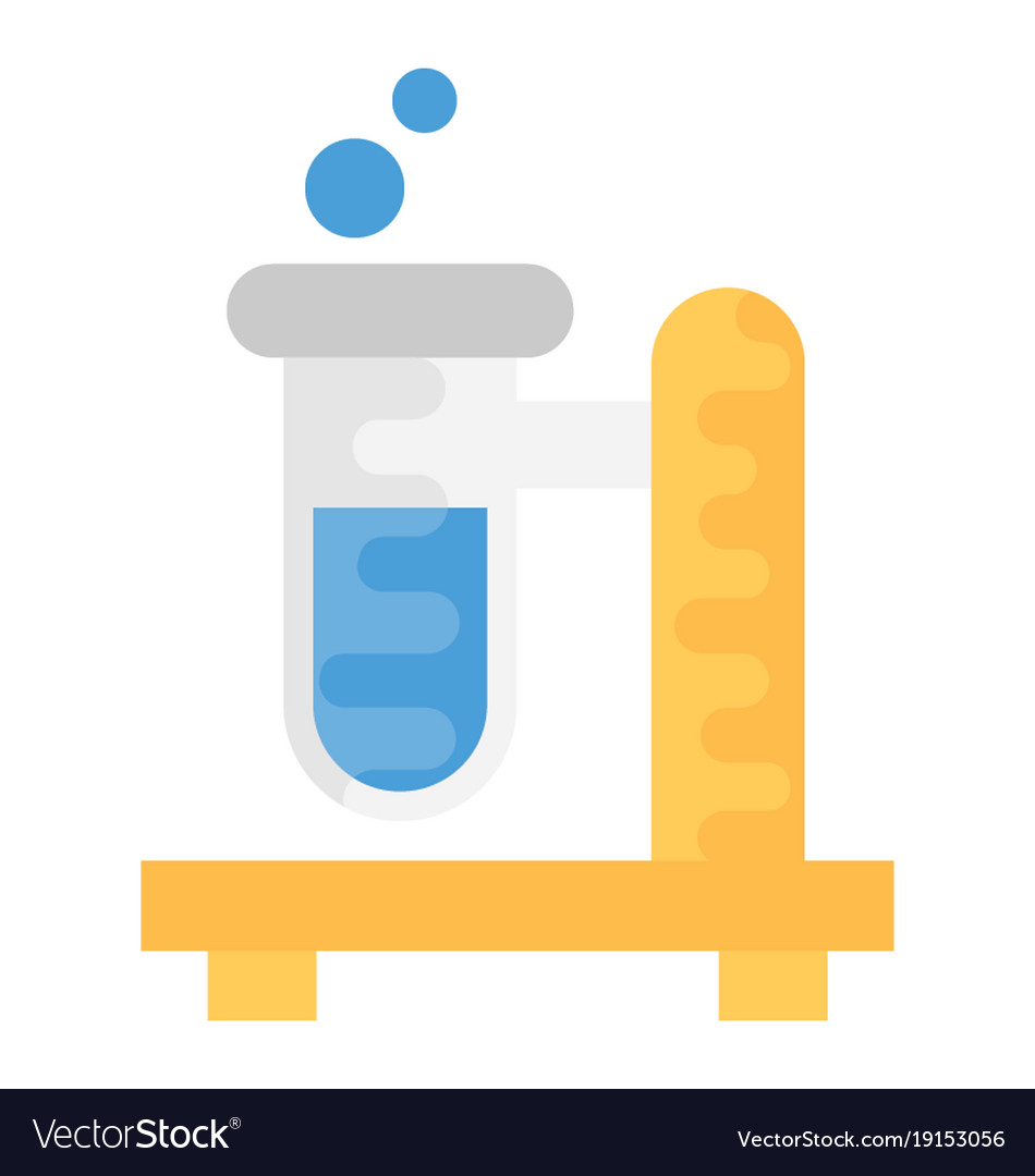 Lab experiment Royalty Free Vector Image - VectorStock