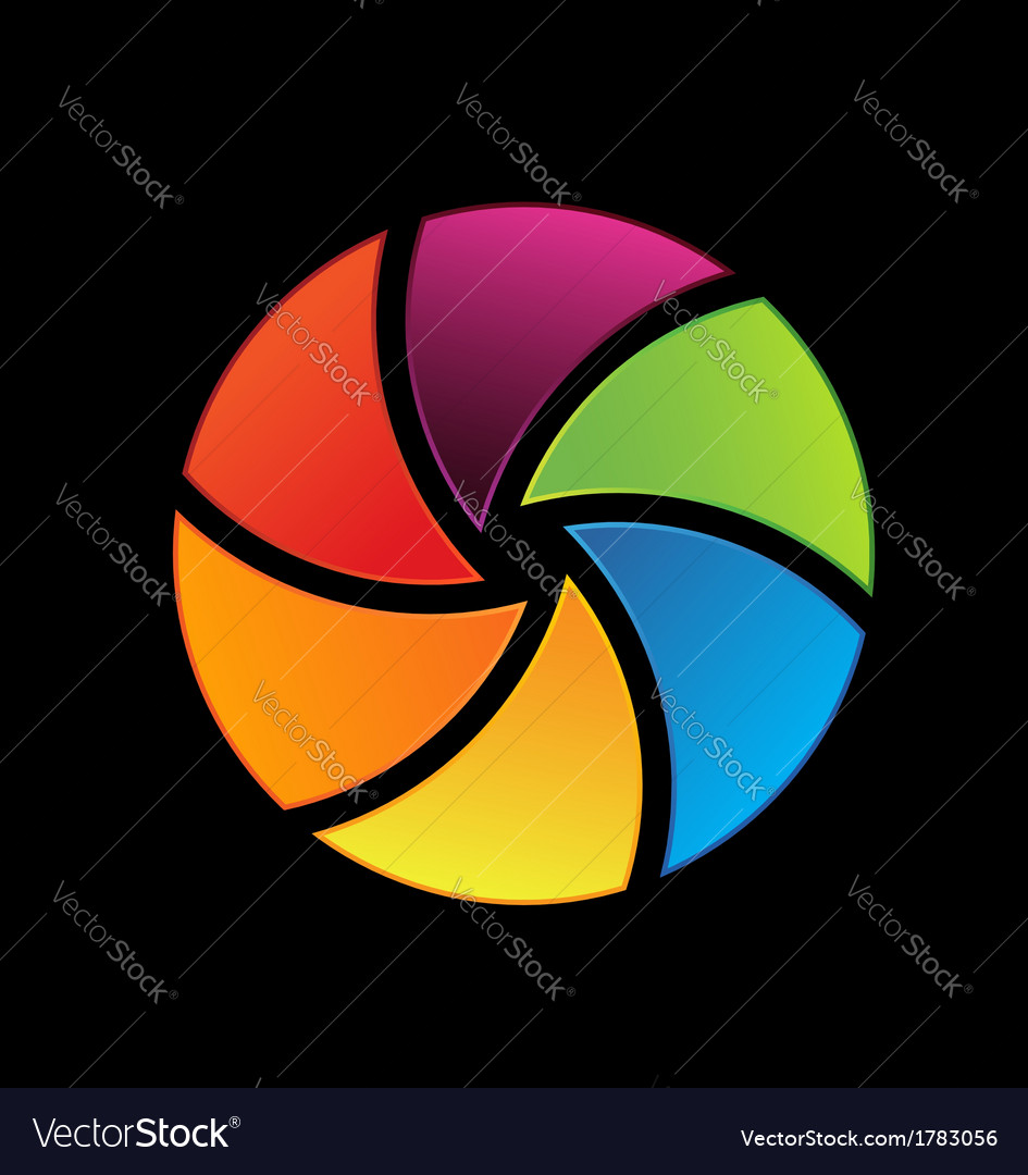 Shutter Logo Royalty Free Vector Image - VectorStock