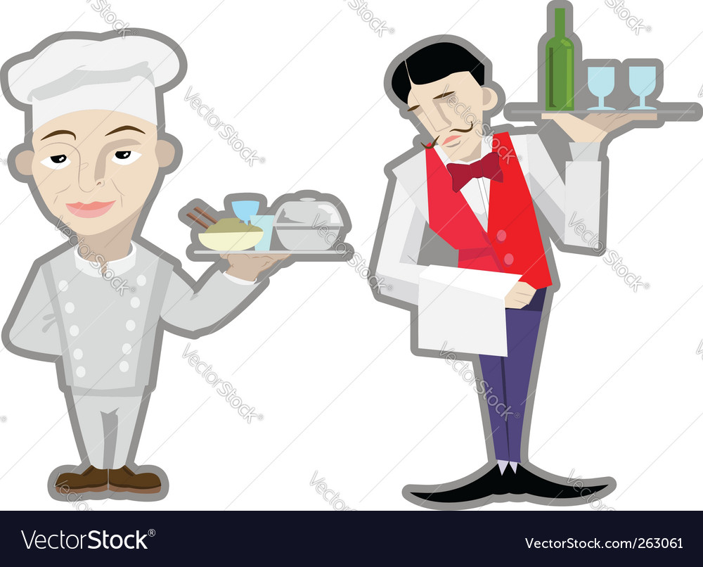 Chefs Royalty Free Vector Image - VectorStock