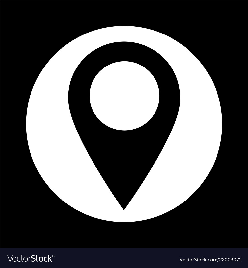Gps Location Map Pointer Icon Royalty Free Vector Image 
