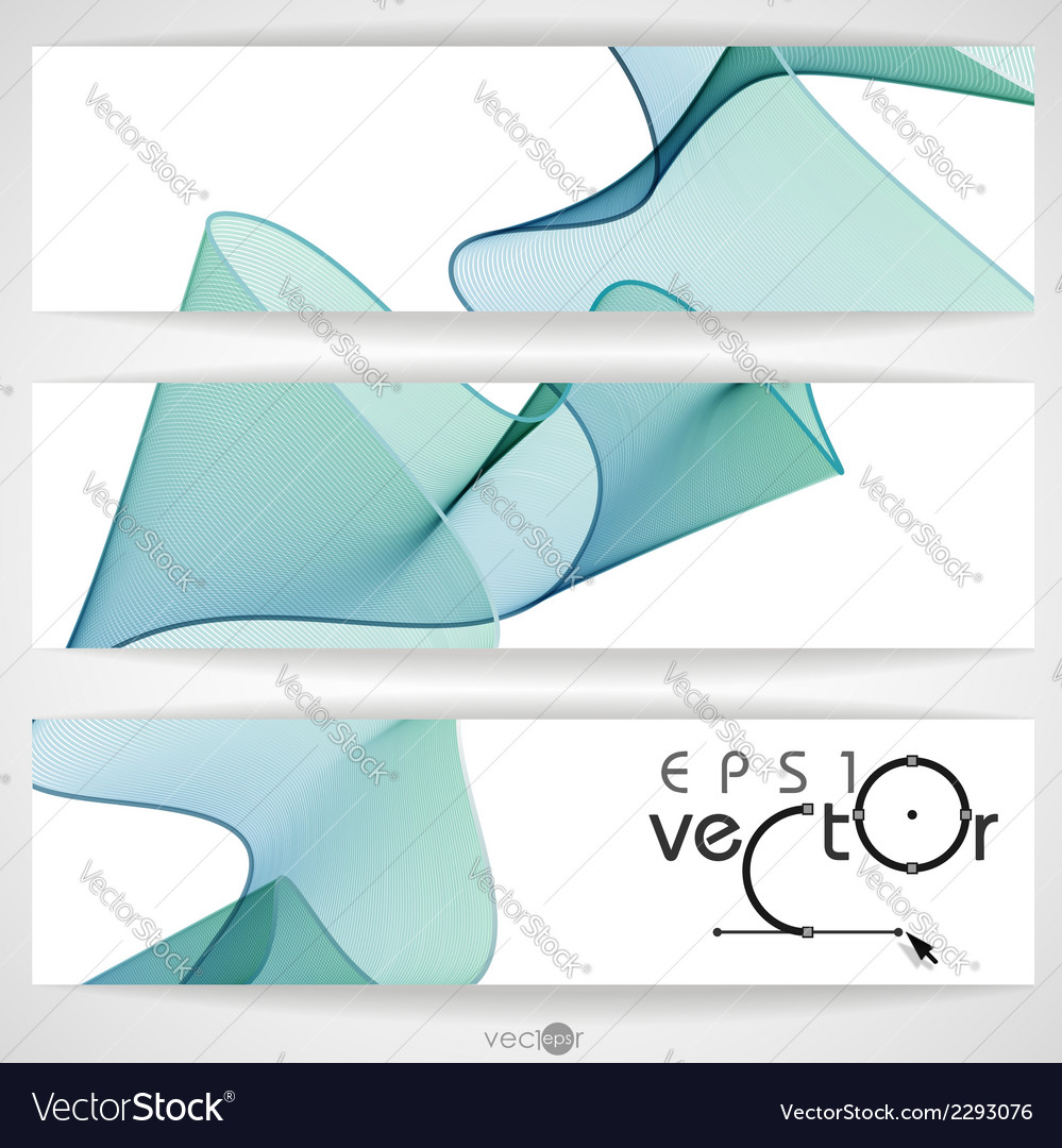 Abstract waves design Royalty Free Vector Image