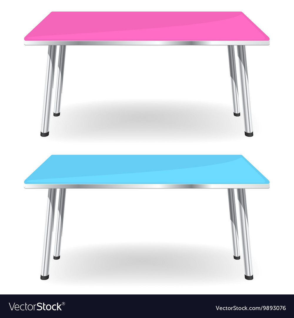 Empty rectangle table Royalty Free Vector Image