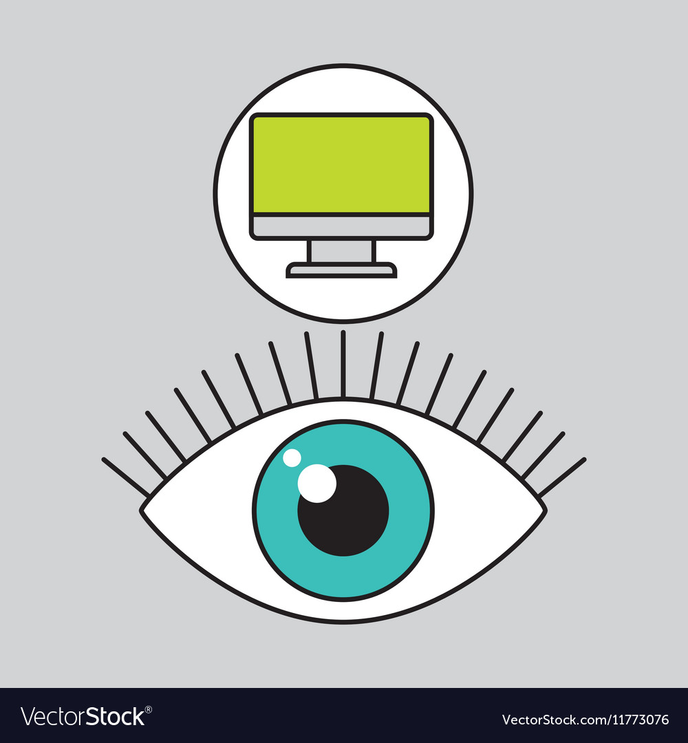 Internet security computer protection Royalty Free Vector