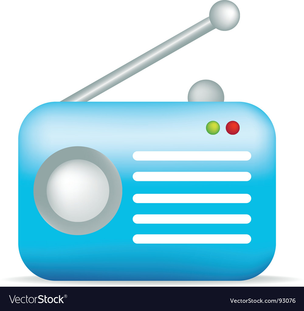 Radio Royalty Free Vector Image - VectorStock
