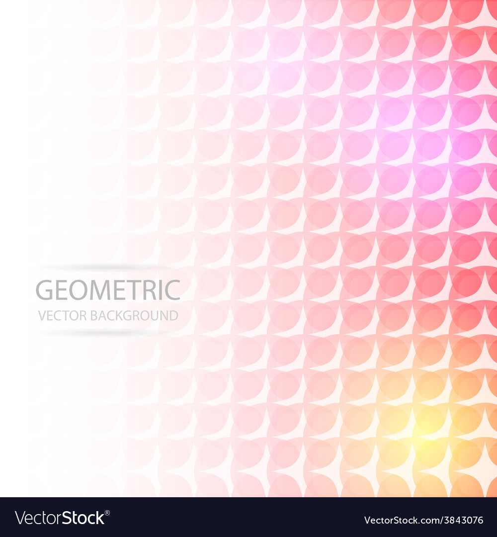 Repeating geometric pattern on the colored Vector Image