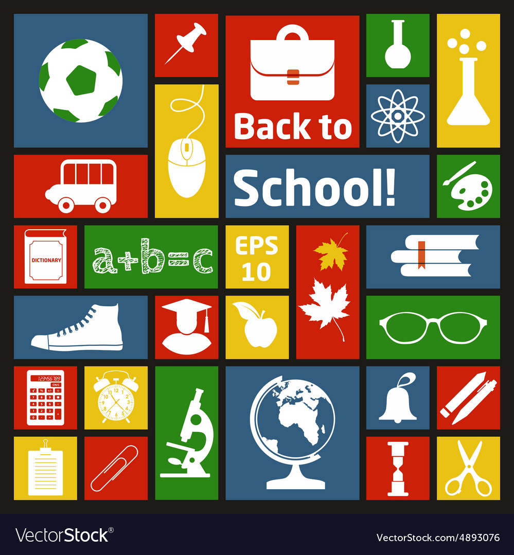School Royalty Free Vector Image - VectorStock