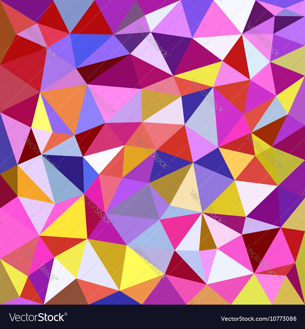 Polygonal triangles background Royalty Free Vector Image