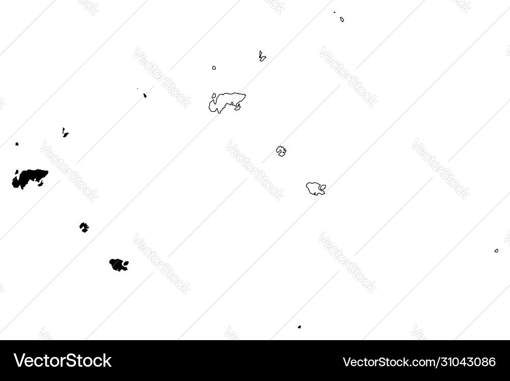 Temotu province provinces solomon islands Vector Image