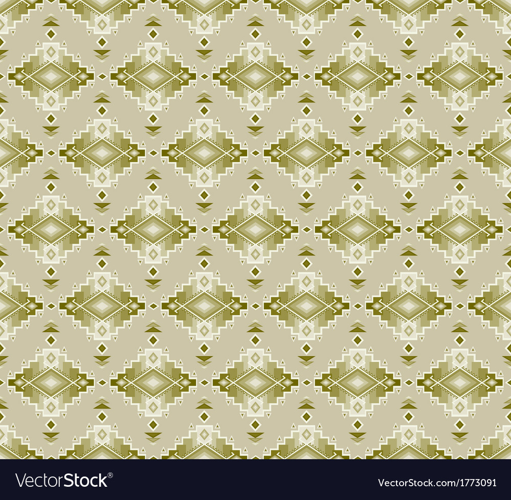 Aztec seamless pattern Royalty Free Vector Image