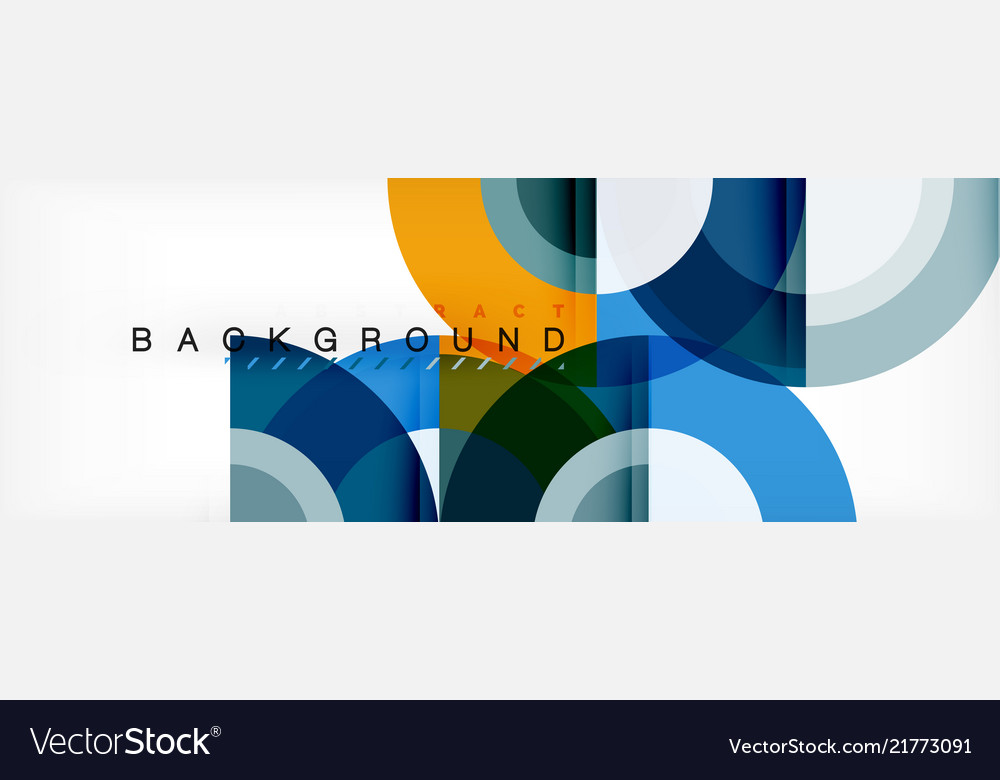 Circular abstract background Royalty Free Vector Image