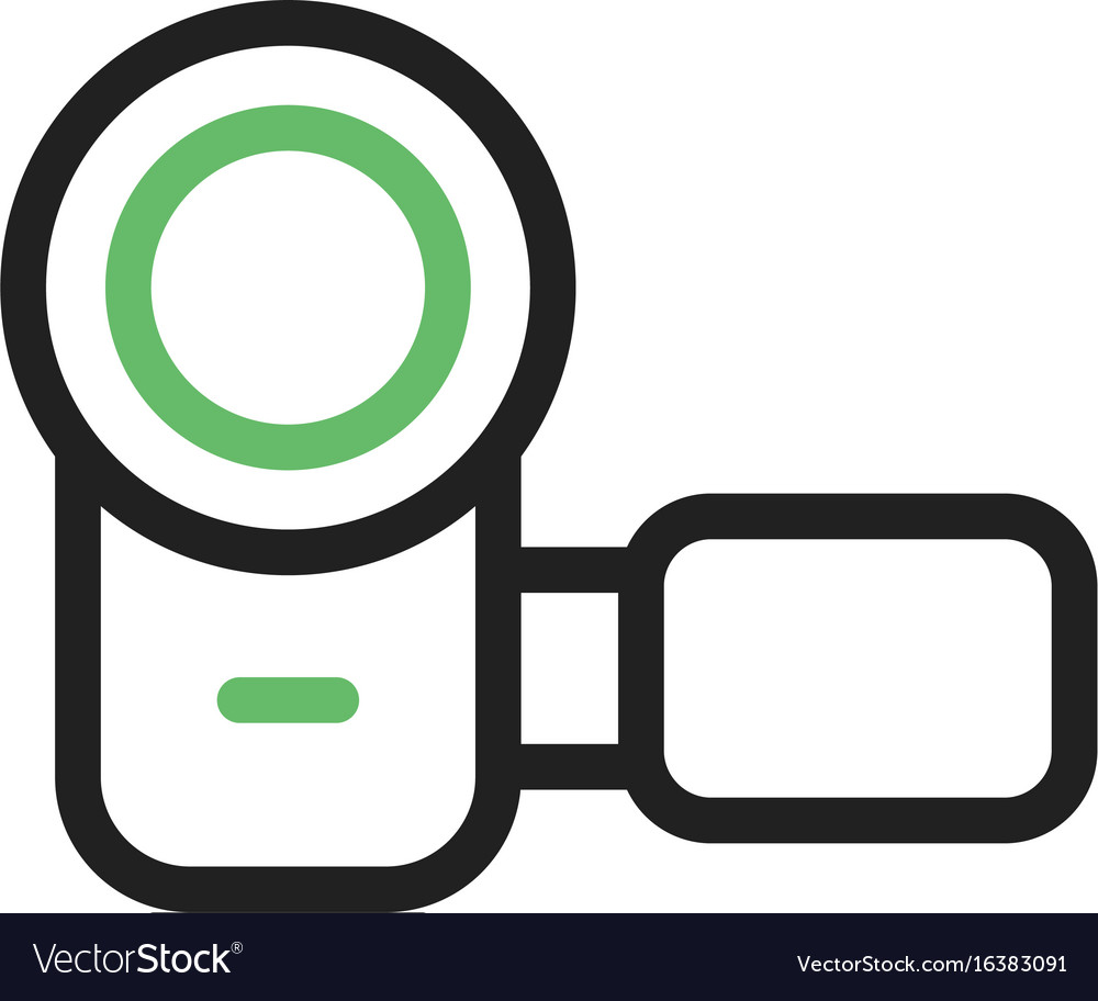 Hand camera i Royalty Free Vector Image - VectorStock