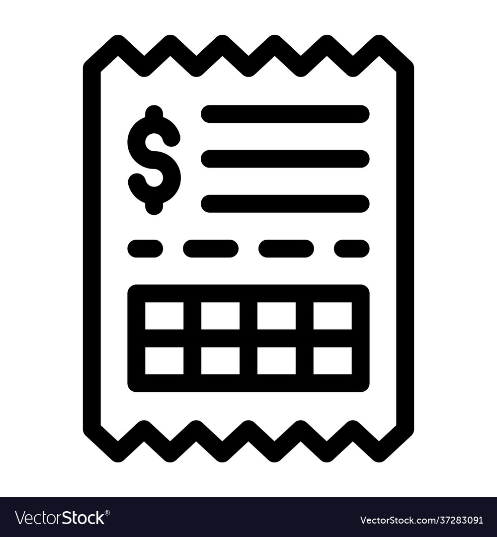Invoice Royalty Free Vector Image - VectorStock