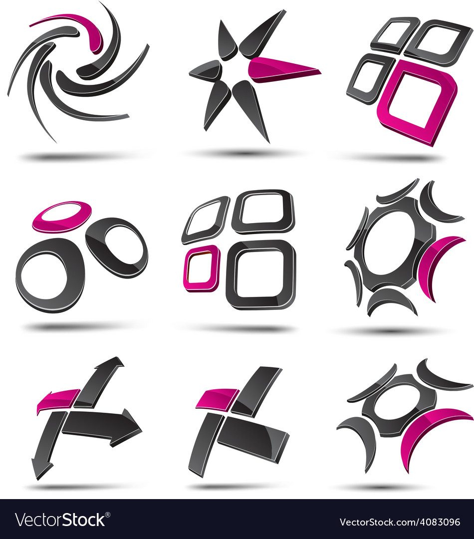 Abstract elements Royalty Free Vector Image - VectorStock