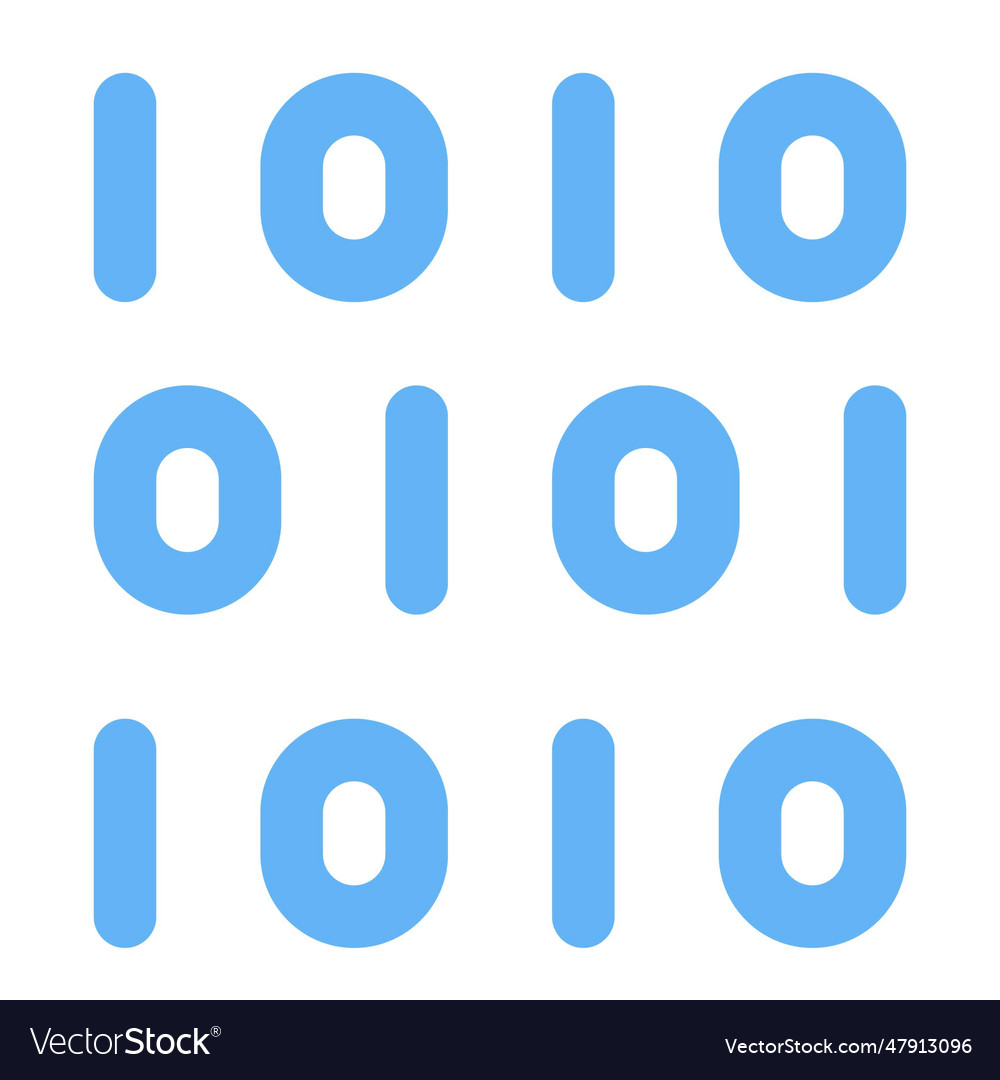 Binary code digital transformation concept Vector Image