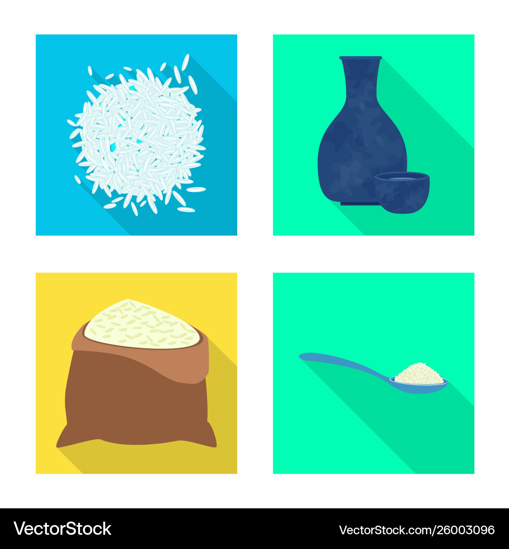 Design raw and agricultural icon set Royalty Free Vector