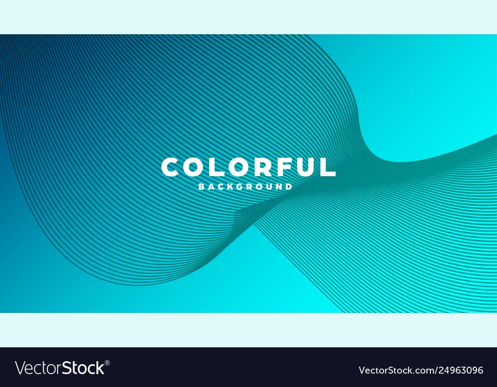 Modern minimal colorful abstract background lines Vector Image