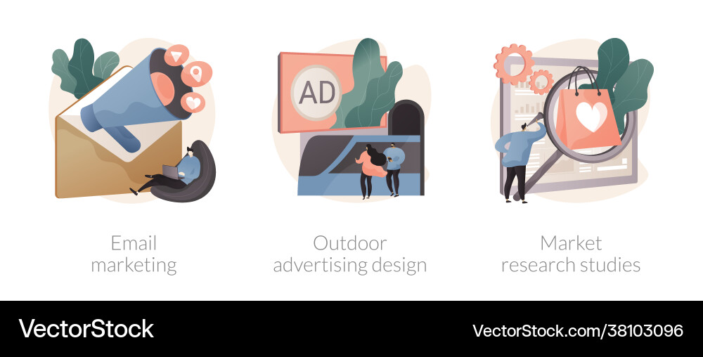 Product marketing campaign abstract concept Vector Image