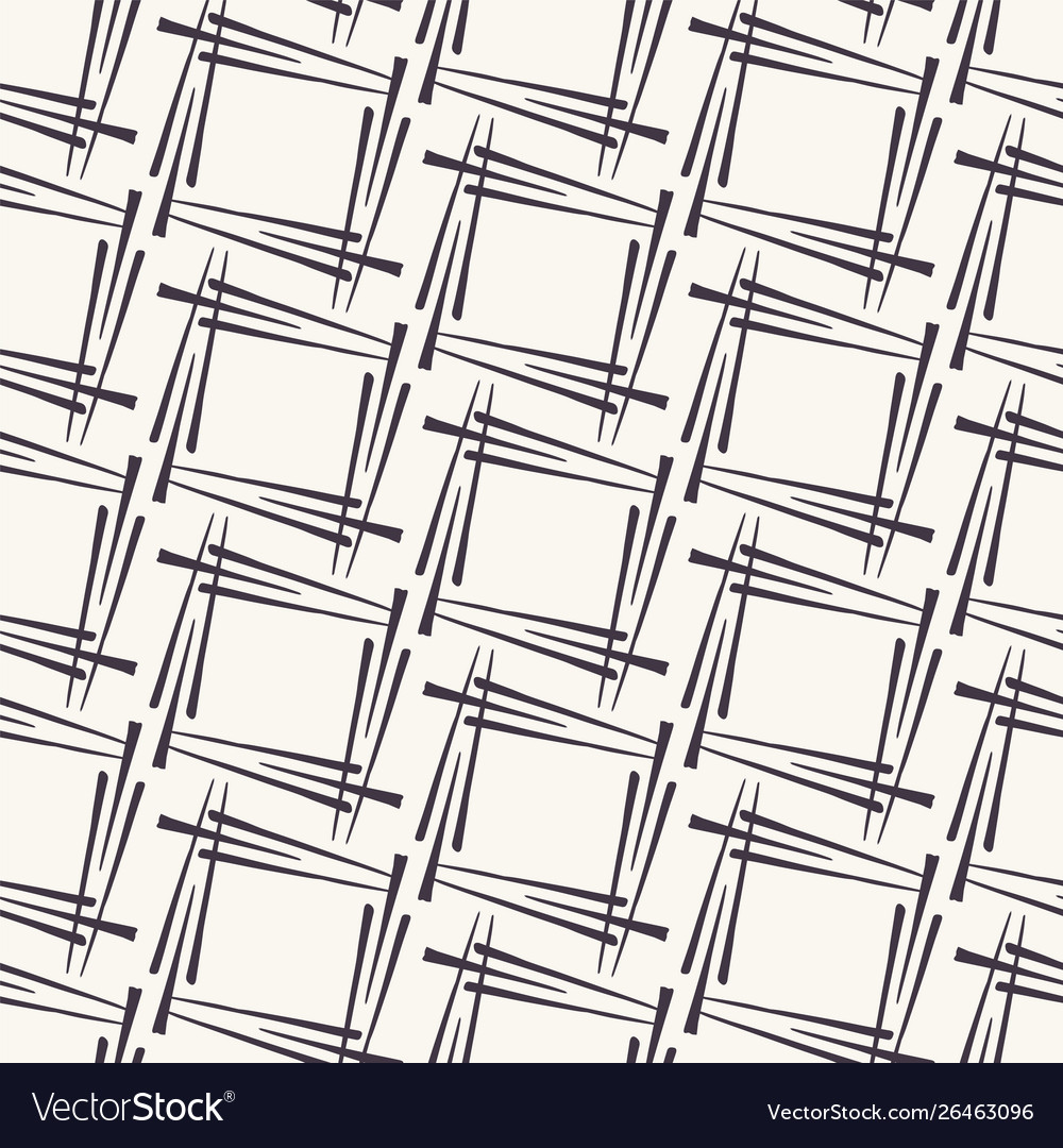 Seamless pattern geometric squares texture Vector Image