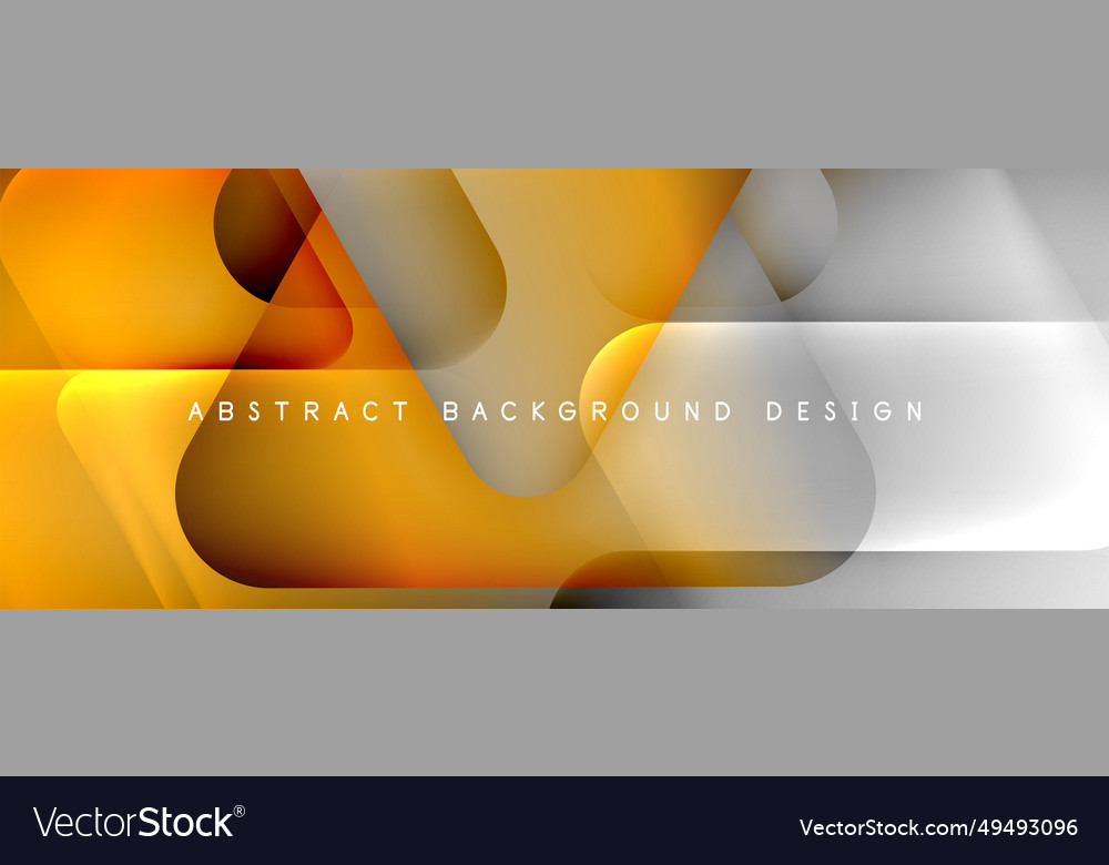 Shadow and light triangle background dynamic Vector Image