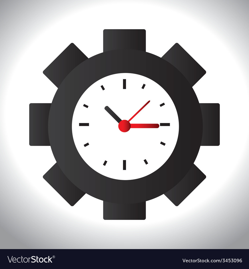 Time design Royalty Free Vector Image - VectorStock