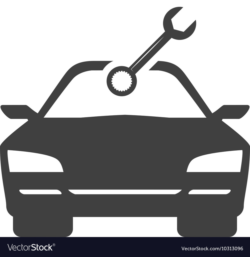 Tool repair car automobile design Royalty Free Vector Image