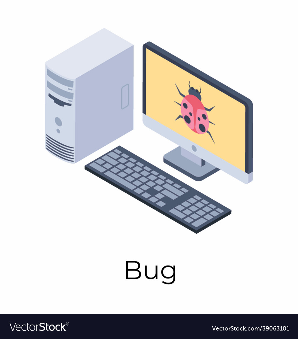 Computer virus Royalty Free Vector Image - VectorStock