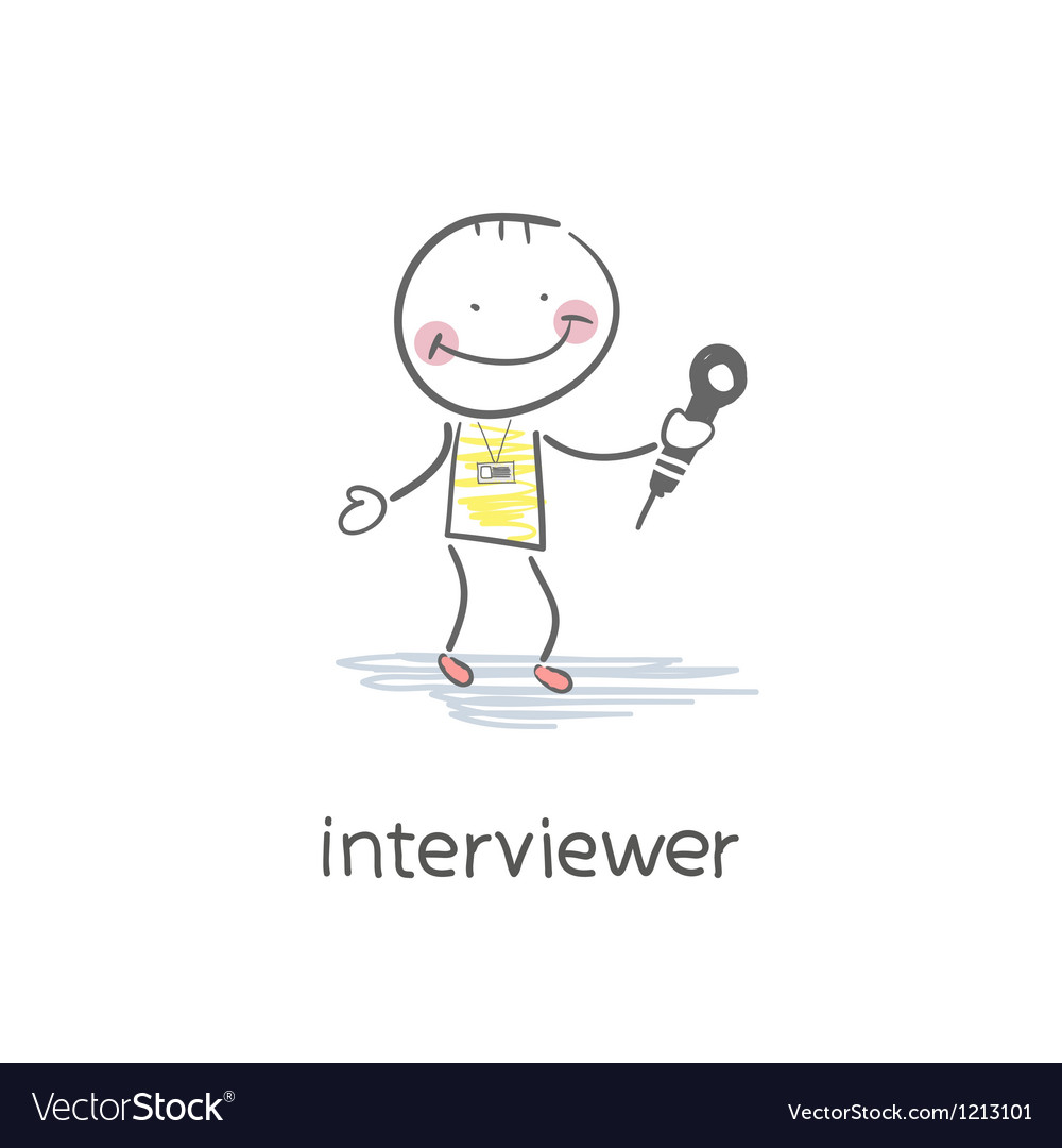 Interview Royalty Free Vector Image - VectorStock