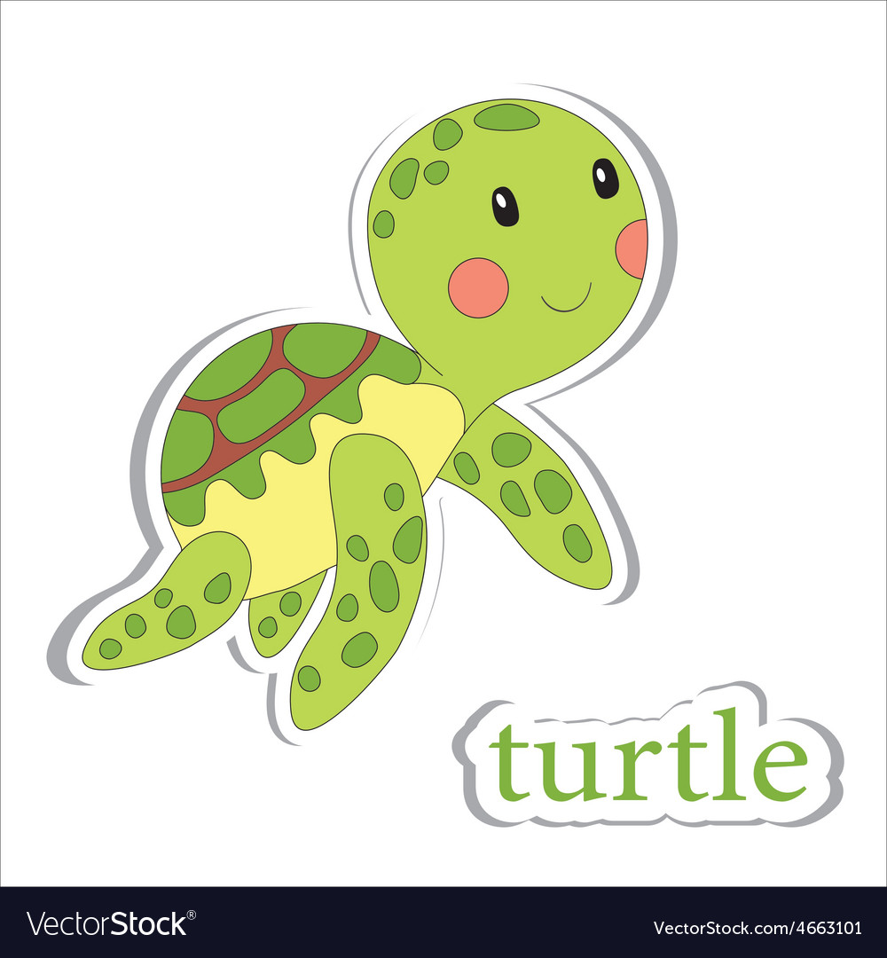 Turtle Royalty Free Vector Image - VectorStock